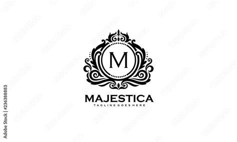 Luxury Monogram Logo Template Stock Vector Adobe Stock