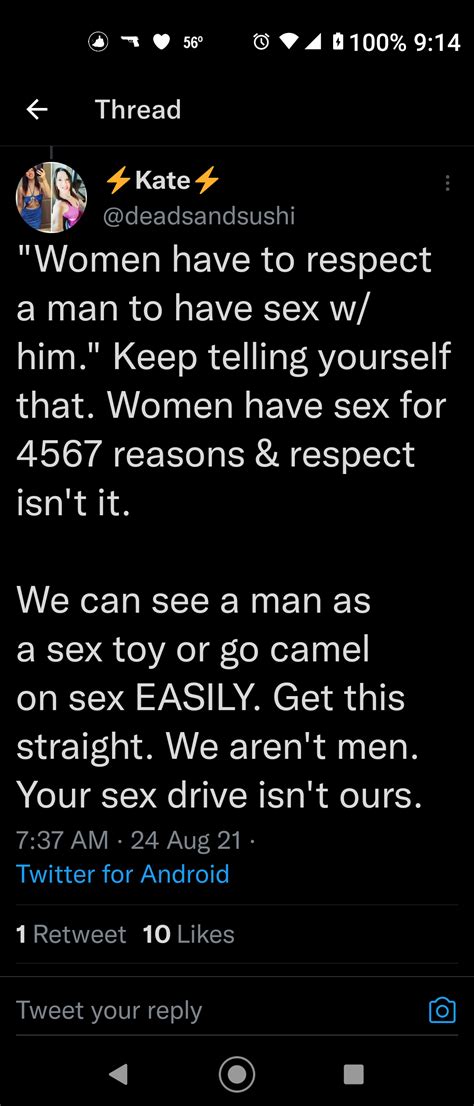 Men Women And Sex Drive Rob Says