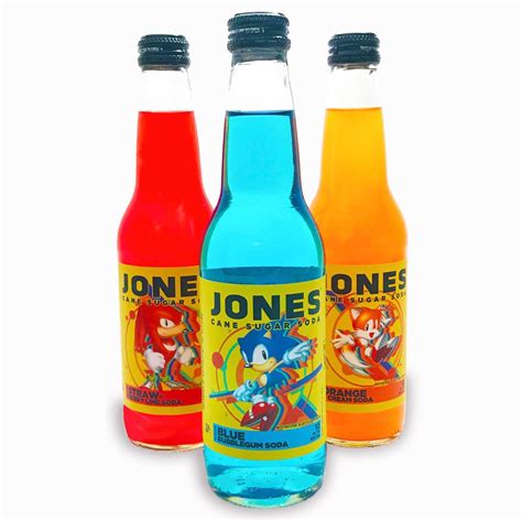Jones Soda Releases Comic Con Limited Edition Sonic Mania Soda Sonic Retro