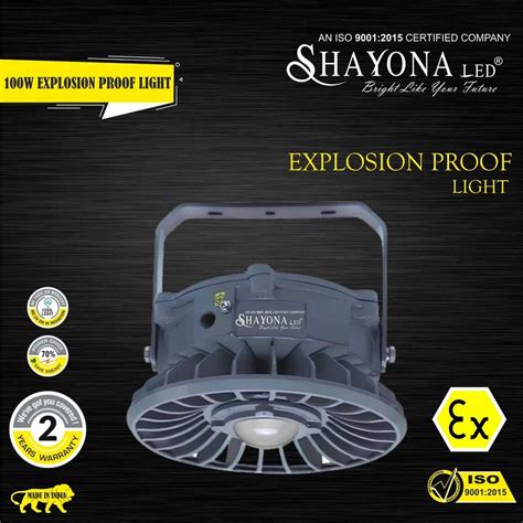 Aluminium 100w Led Explosion Proof Light At ₹ 5850 In Jamnagar Id