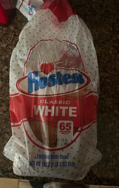 Hostess Classic Enriched White Bread Fig App