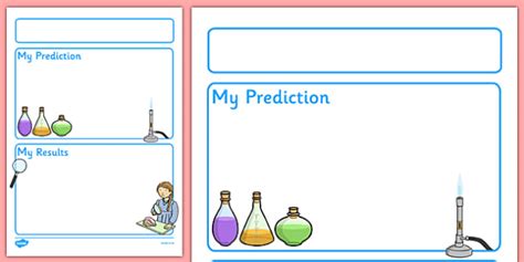 Free Science Investigation Experiment Recording Sheet Twinkl