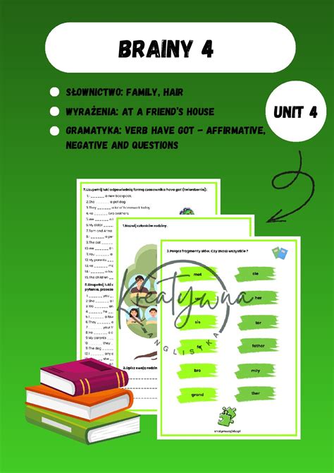 English Class A2 Unit 3 Dodatkowe ćwiczenia Kreatywna Anglistka