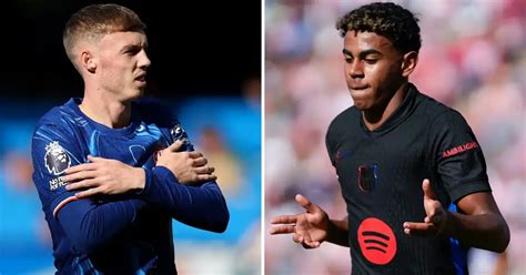 Lamine Yamals Stats Compared To Cole Palmer Of Chelsea Football
