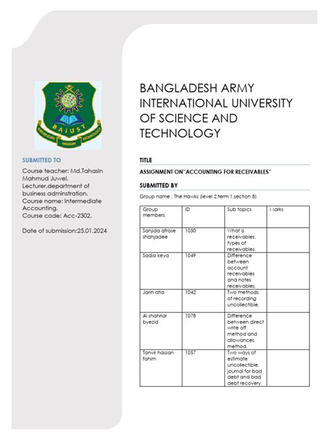 Assignment By The Hawks Pdf
