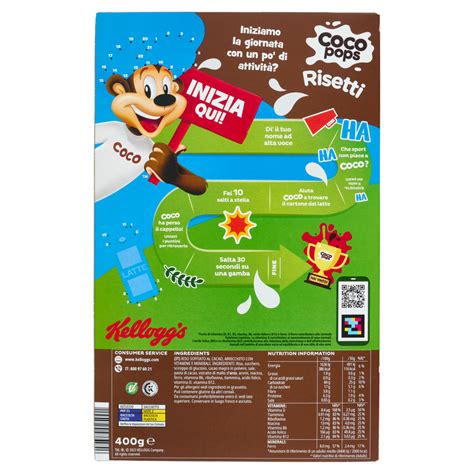Kelloggs Coco Pops Risetti 400 G Carrefour