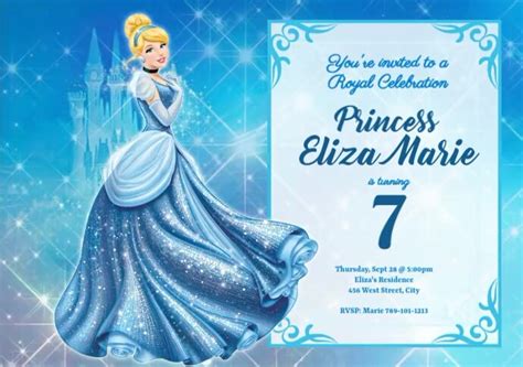 Cinderella Template Postermywall