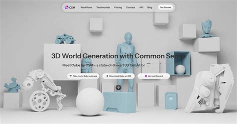 Common Sense Machines Csm Ai Tool For 3d Animations