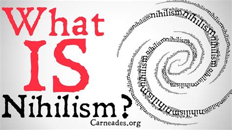 What Is Nihilism Philosophical Positions Youtube