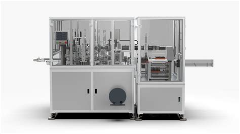 Automatic Micro Rotor Motor Processing And Assembly Machine 3d Model