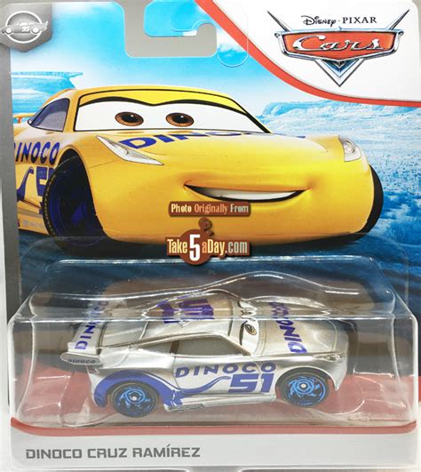 Mattel Disney Pixar Cars Dinoco Cruz Ramirez Metallic Silver Disney Cars Toys Disney Pixar