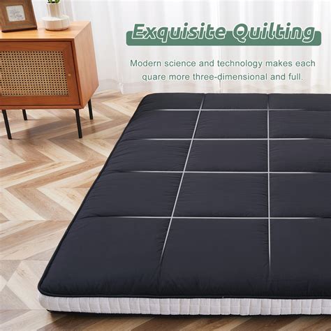 Naizea Japanese Traditional Tatami Mattress Mat Foldable Floor Straw