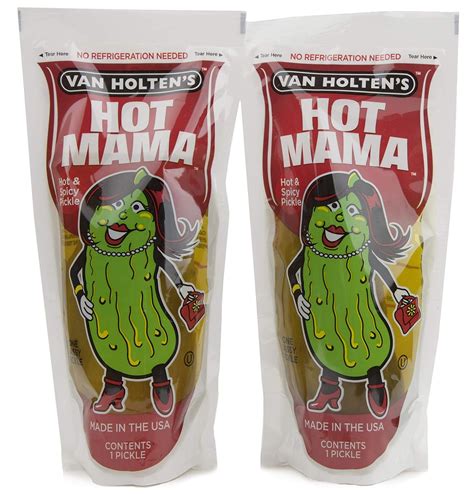 Pickle In A Pouch Hot Mama At Mary Bilbo Blog