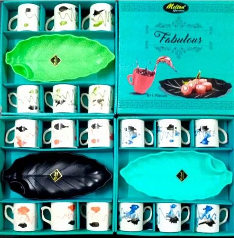 Fabulous 7pcs Tea And Snacks Set At Rs 90piece Serving Set For Snacks In Firozabad Id