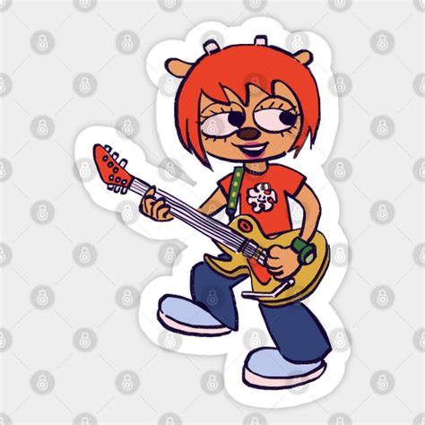 I Draw Lammy The Jammer With Her Guitar Um Jammer Lammy Parappa The