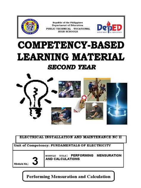 Eim Grade 8 Modules And Activity Sheets Pdf Switch Series And