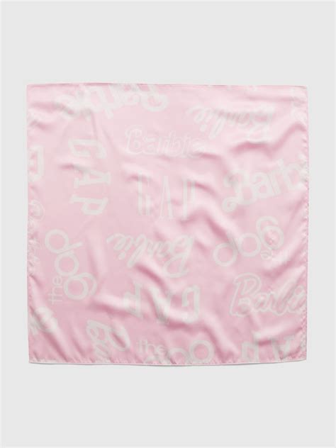 Gap × Barbie™ Adult Recycled Satin Scarf Gap