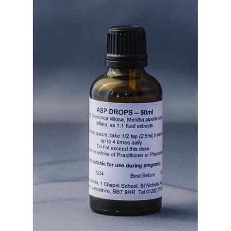 Cleansing Herbs Asp Drops 50mls