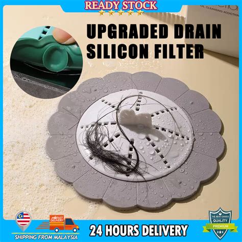 【ready Stock】drain Cover Household Sewer Filter Mesh Toilet Filter Hair