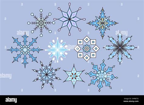 Snowflake Drawing Patterns