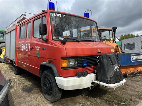 MB 711D 711 D LF8 Feuerwehr Mercedes Benz Camper Wohnmobil in Sachsen ...