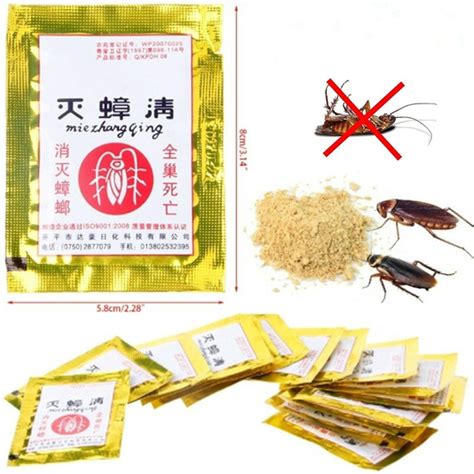 Effective Cockroach Powder Bait Insect Roach Killer Pest Trap Killer