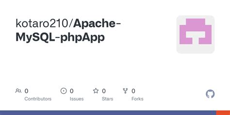 Github Kotaro210apache Mysql Phpapp