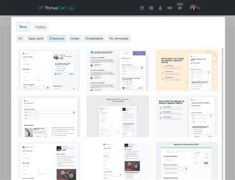 Thrivecart Templates Free And Create Your Own