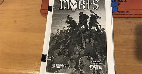 A5 Booklet Print Of Morts On Duplex Bandw Laser Printer Held Together