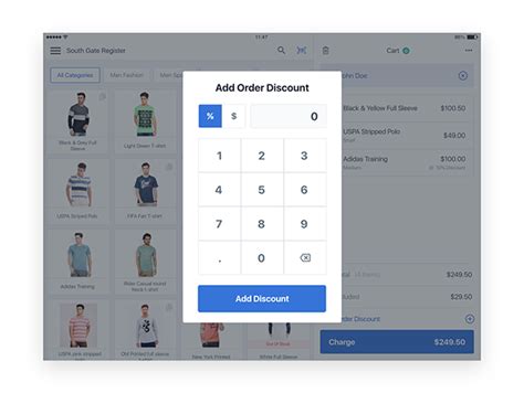 Ipad Pos Application Uiux Design Ui Ux Design Pos Ux Design