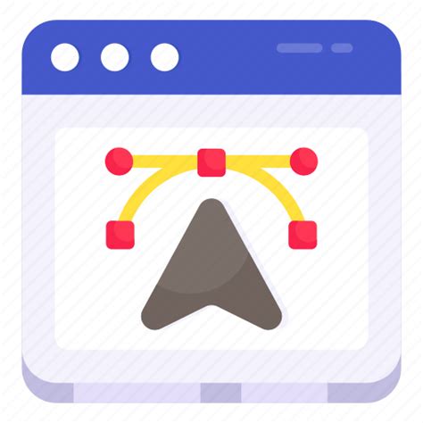 Bezier Curve Design Tool Graphic Design Pen Tool Photoshop Tool Icon Download On Iconfinder