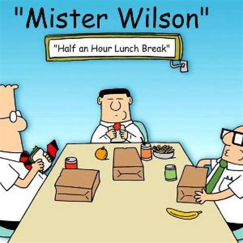 Lunch Break Dilbert