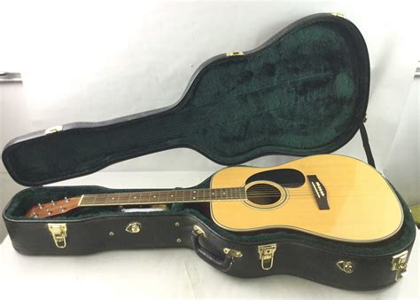 Lot Acoustic Fender Star Caster Guitar And Hard Case