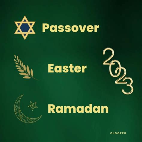 Clooperapp On Linkedin Passover Ramadan Easter Easterweekend