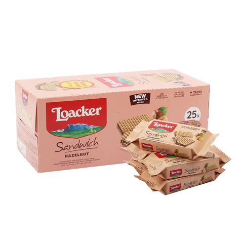 Loacker Sandwich Assorted 25 X 25 G Online At Best Price Lulu Uae
