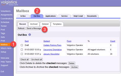 Include Email Attachments Volgistics Help
