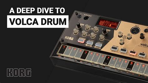 The Korg Volca Drum Complete Guide Walkthrough Tutorial Youtube