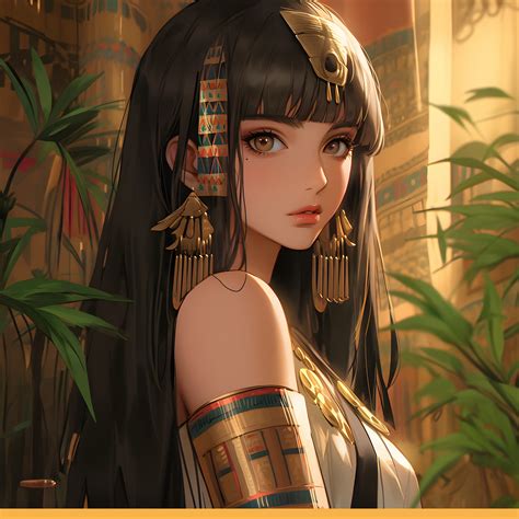 Artificial Dimension 303 Anime Egyptian Girl