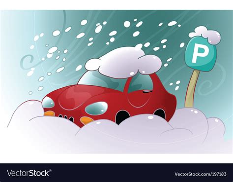 Snow Drift Royalty Free Vector Image Vectorstock