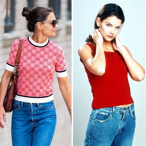 How Katie Holmes Rediscovered Joey Potters Style In Her 40s
