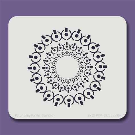 8x10 Ptp 168 Navajo Blanket Stencil Istencils