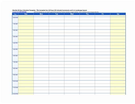 Printable Daily Calendar With Time Slots Printable Templates