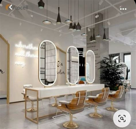 Pin By Percalone On Студия красоты Beauty Salon Furniture Salon Mirrors Beauty Salon Design