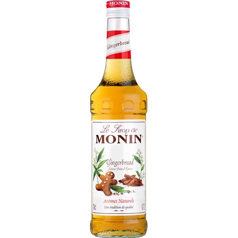 Monin Gingerbread Bwh Drinks