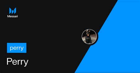 Perry Price Perry To Usd Research News And Fundraising Messari