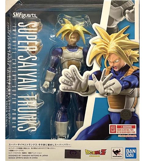 Dragonball Z Sh Figuarts Super Saiyan Trunks Infinite Latent Super