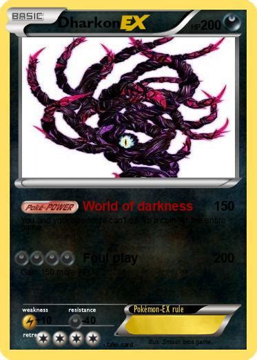 Pokémon Dharkon 16 16 World Of Darkness My Pokemon Card