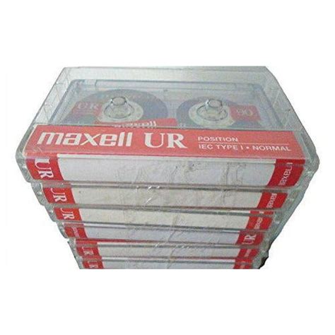Maxell Audio Cassette Tapes