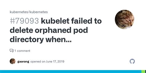 kubelet failed to delete orphaned pod directory when var lib kubelet