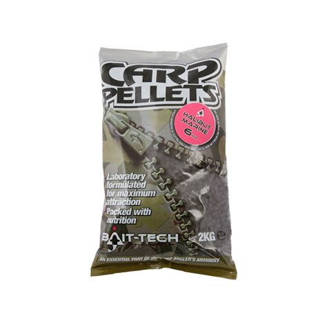 Bait Tech Halibut Carp Feed Pellets 2kg